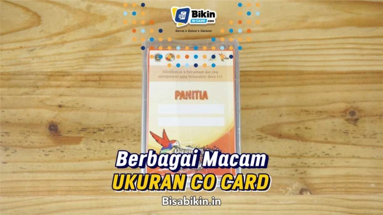 Ukuran Co Card B1, B2, B3, B4, dan B5 untuk Berbagai Kebutuhan